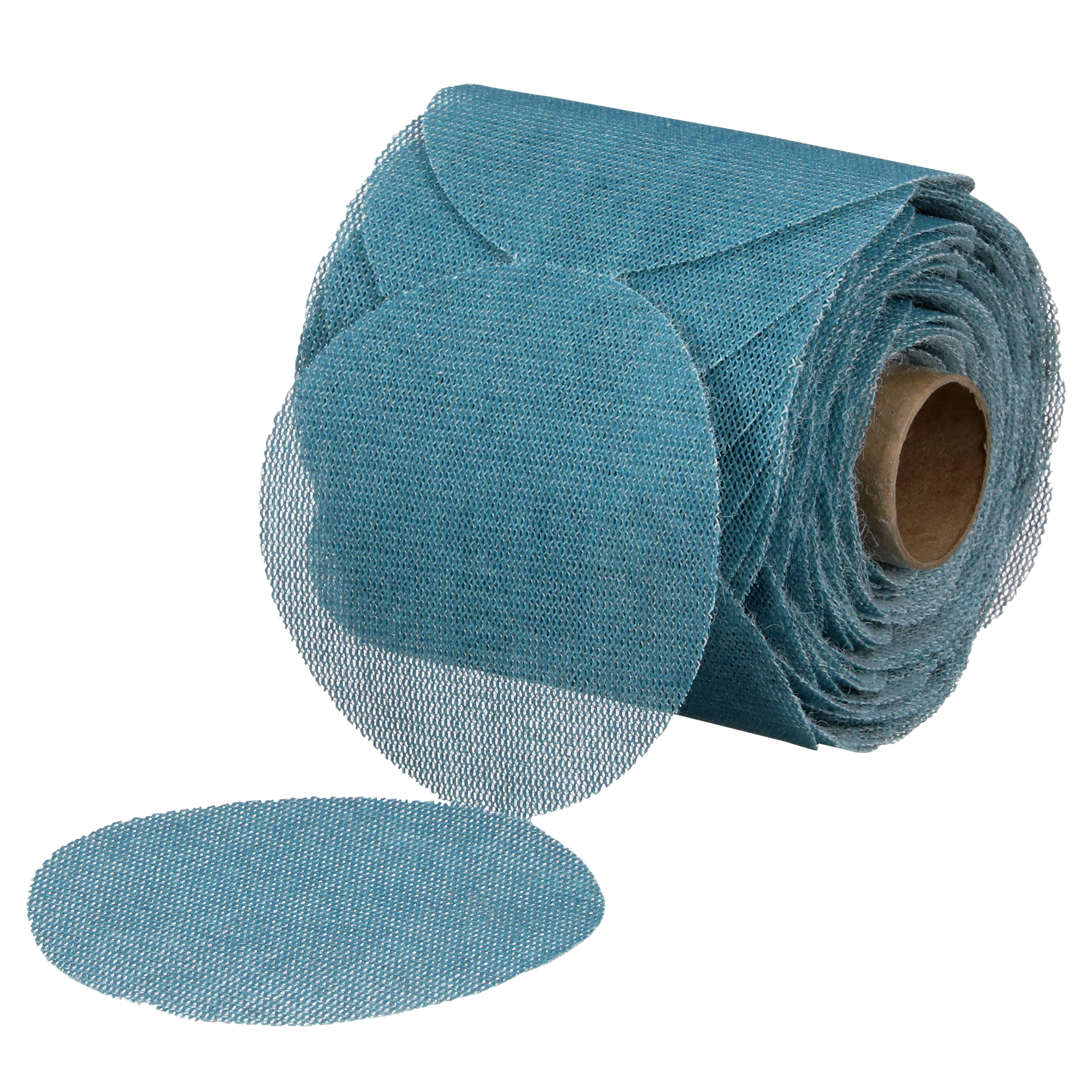 Buy in Bulk: 3M™ Blue Net Disc Roll 36449, 80, 3 in, 100 Discs/Roll, 8 ...