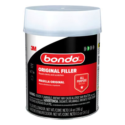 Bondo® Original Filler OR-PT-ES, 14 oz (396.89 g), 8/Case | Ward-Kennedy