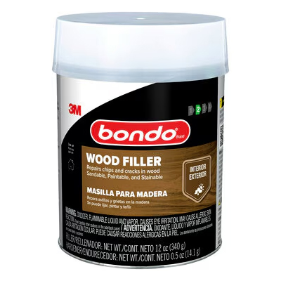 Bondo® Wood Filler WF-QT-ES, 30 oz (850.49 g), 6 per case | Ward-Kennedy