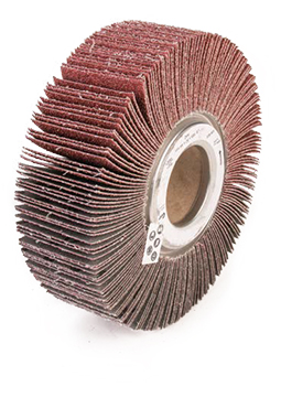 6" x 1" Aluminum Oxide Unmounted Flap Wheels, A80, 1" Arbor | Ward-Kennedy