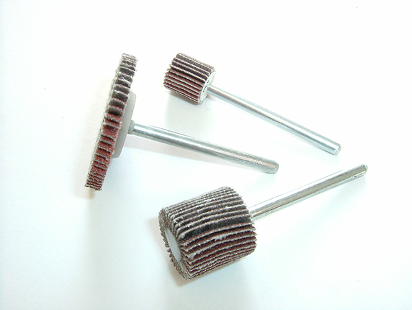 5/8" x 3/4" Aluminum Oxide Mini Flap Wheels, A80, 1/8" Shank 112045 ...