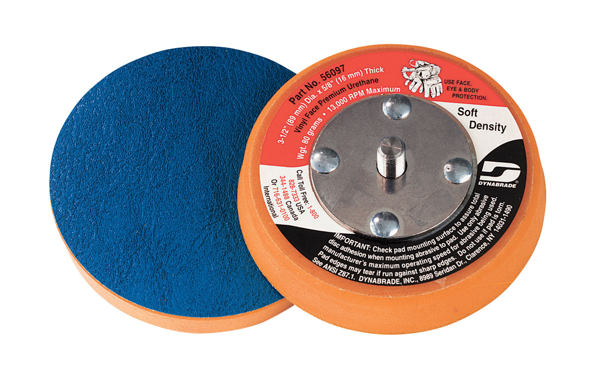 3-1/2" (89 mm) Dia. Non-Vacuum Disc Pad, Vinyl-Face | Ward-Kennedy