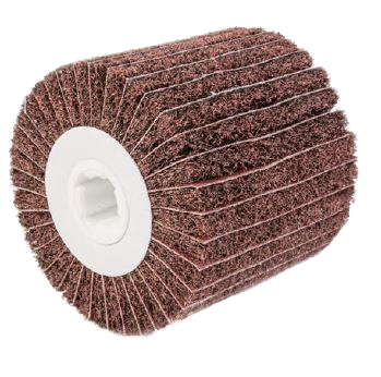 4-1/4" x 2" Interleaf Flap Roll, A120, Medium, 5/8-11" Arbor | Ward-Kennedy